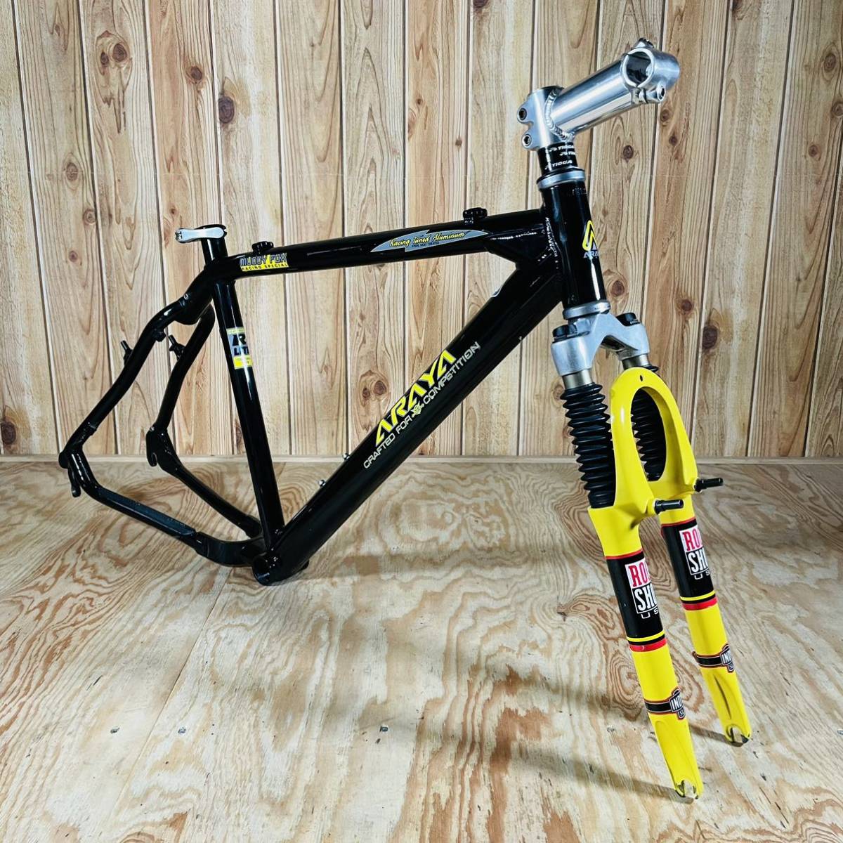 レア ARAYA MUDDY FOX RACING SPECIAL 26インチ MTB アラヤ マディーフォックス ROCK SHOX ...