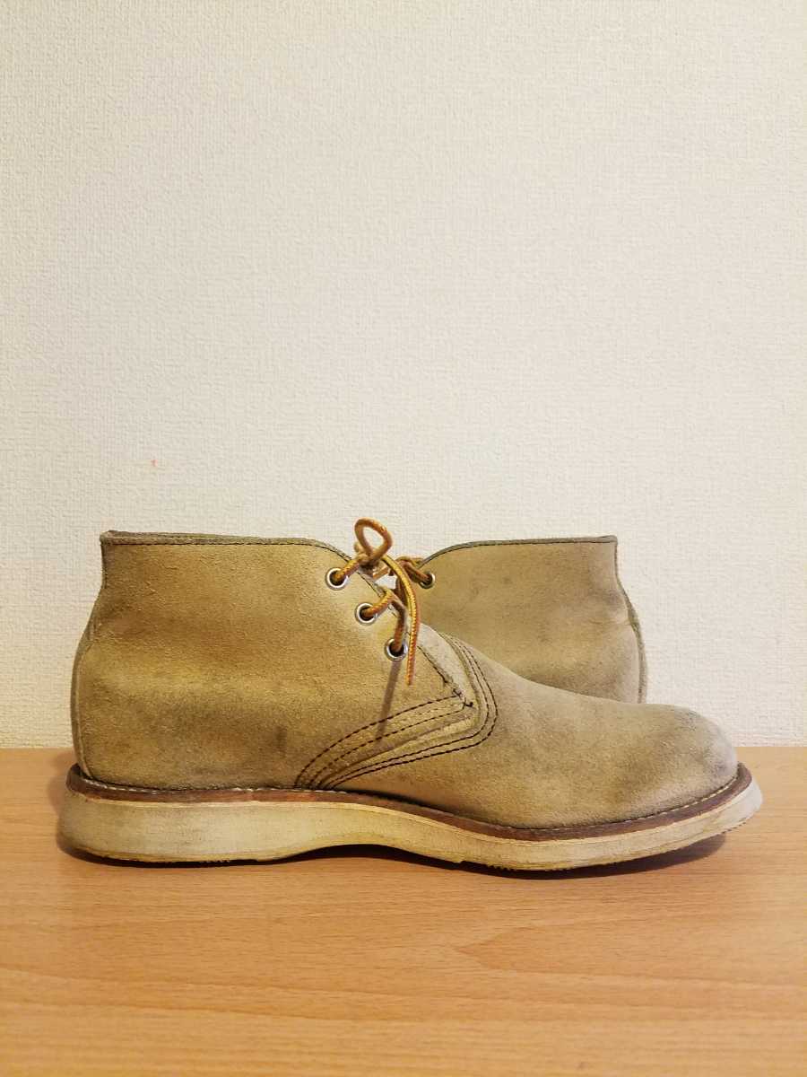 RED WING 3142 9D レザーブーツ ブーツ レッドウィング チャッカブーツ(9インチ)｜売買されたオークション情報、yahooの商品情報をアーカイブ公開 - オークファン ...
