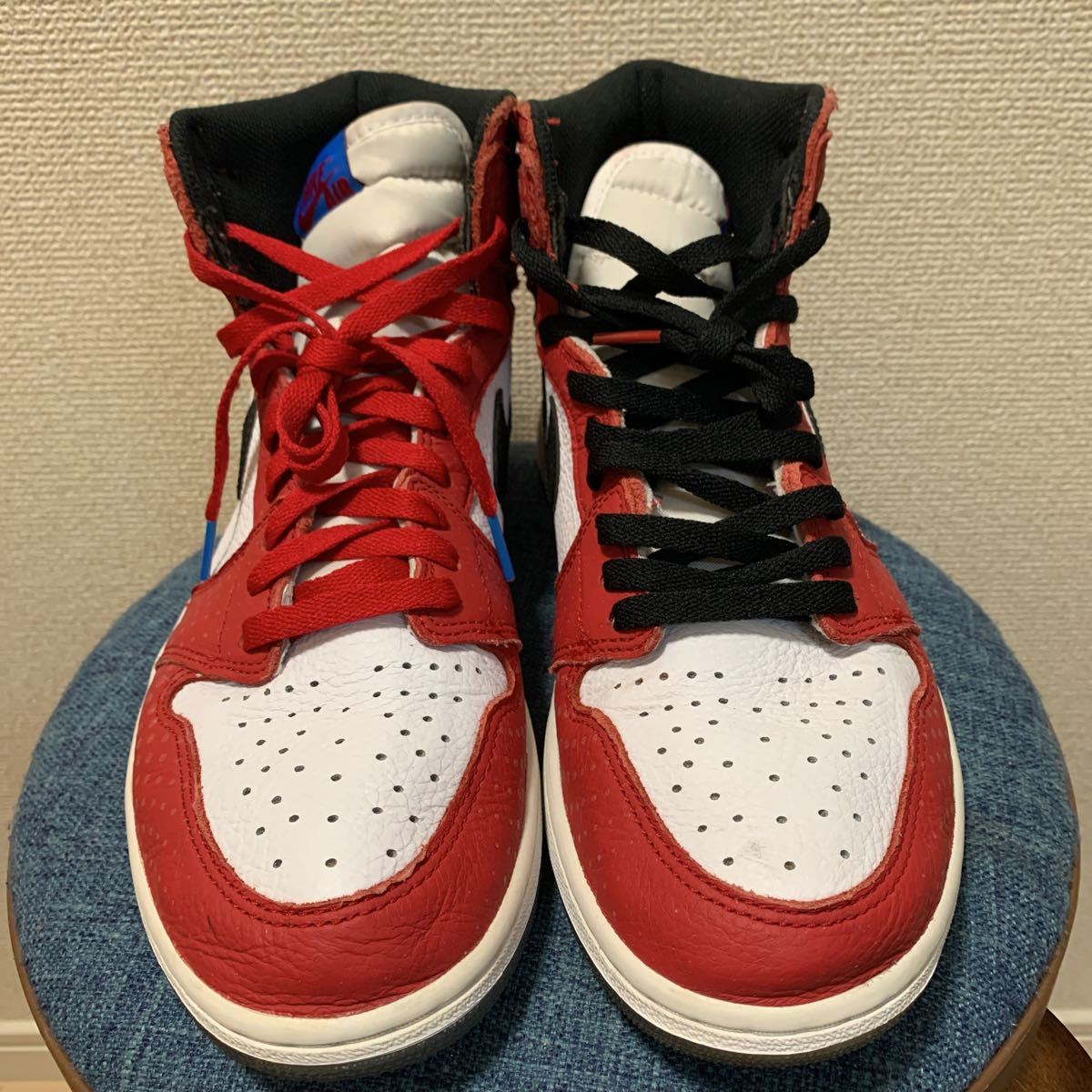 Spiderman Nike Air Jordan 1 Origin Story Gym Red/White-Photo Blue-Black555088-602(29.0cm)｜売買された ...