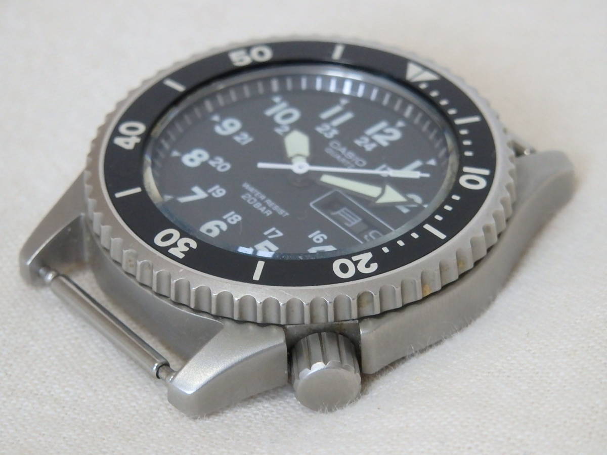 CASIO MD-707 ダイバーズウオッチ ミリタリーウォッチ ナイロンストラップ式 カシオ(その他)｜売買されたオークション情報 ...