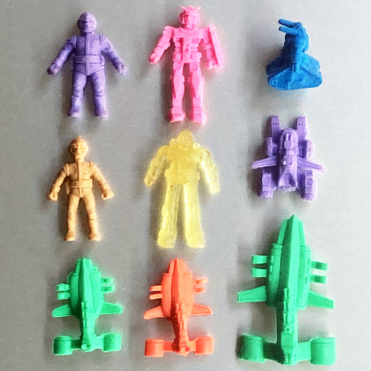 消しゴム ガンダム ガンキャノン ガンタンク ホワイトベース 昭和レトロ Eraser Gundam Guncannon Guntank ...