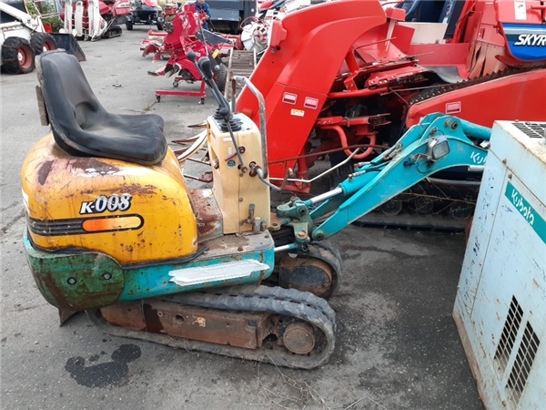 秋田発 クボタ ミニバックホー K-008 動作未確認 売切(建設機械、重機)｜売買されたオークション情報、yahooの商品情報をアーカイブ公開 - オークファン（aucfan.com）