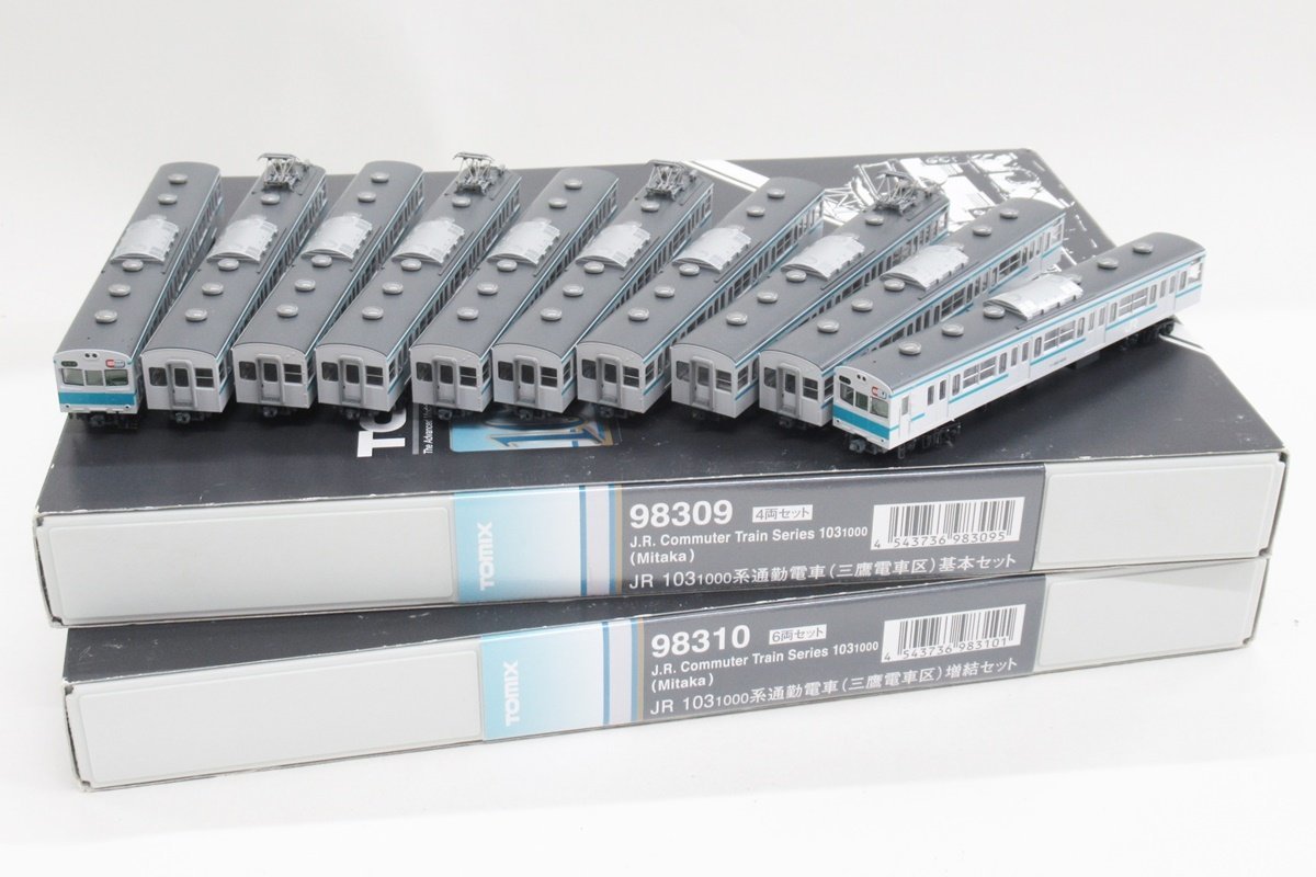TOMIX 98309+98310 JR103-1000系通勤電車 三鷹電車区 基本+増結 10両セット D pxn101709(通勤形電車 ...