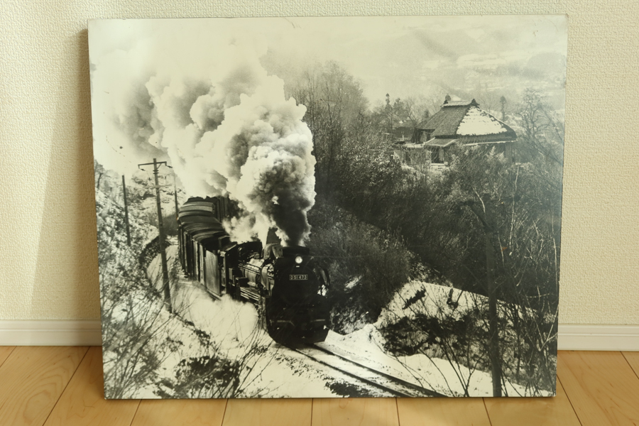 SLの風景 D51473 蒸気機関車 木製パネル 44x53cm 写真 パネル ポスター 鉄道 国鉄 JR 線路 昭和レトロ(その他)｜売買されたオークション情報、yahooの商品情報を ...