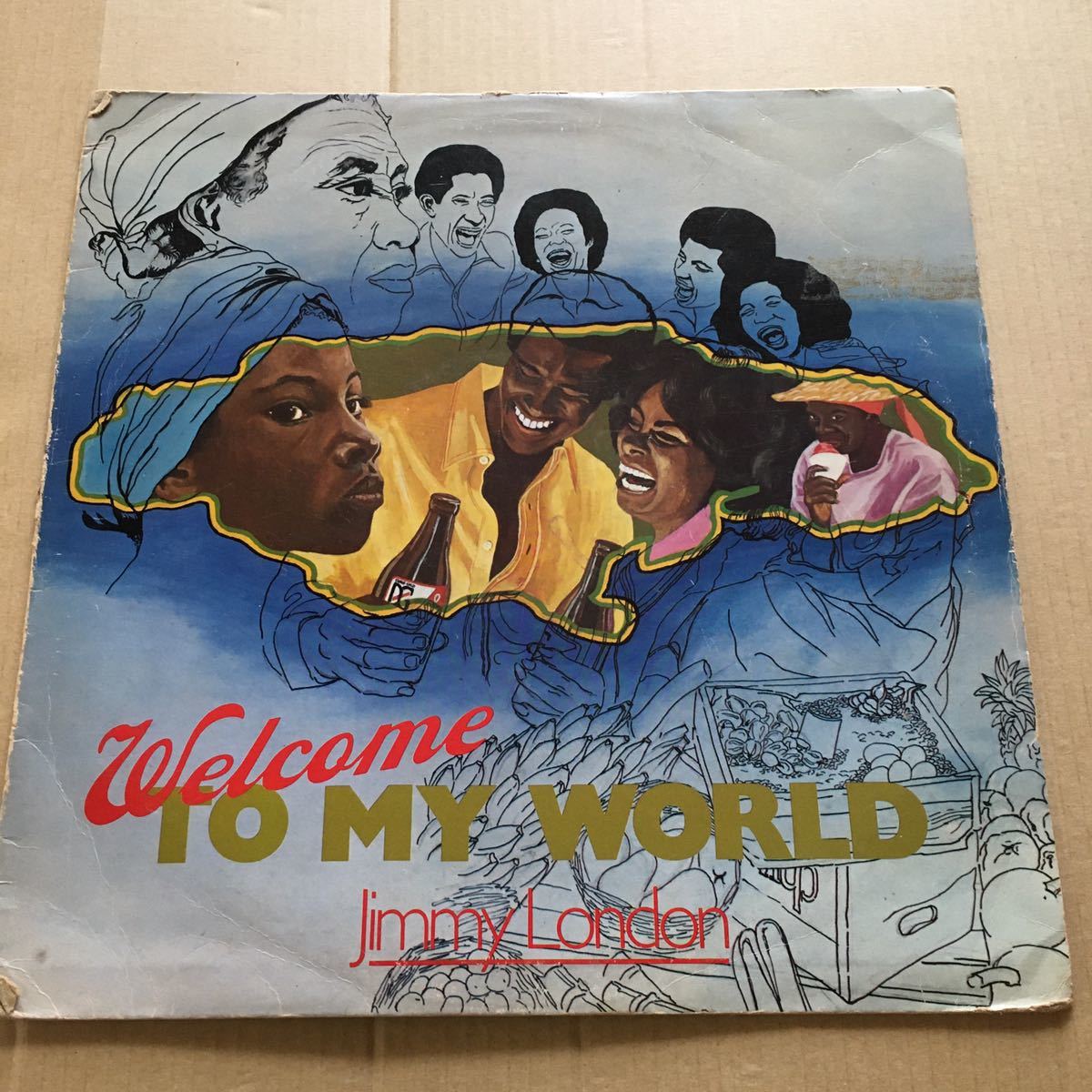 JIMMY LONDON/WELCOME TO MY WORLD レゲエ/LPレコード/reggae.roots(レゲエ)｜売買された ...
