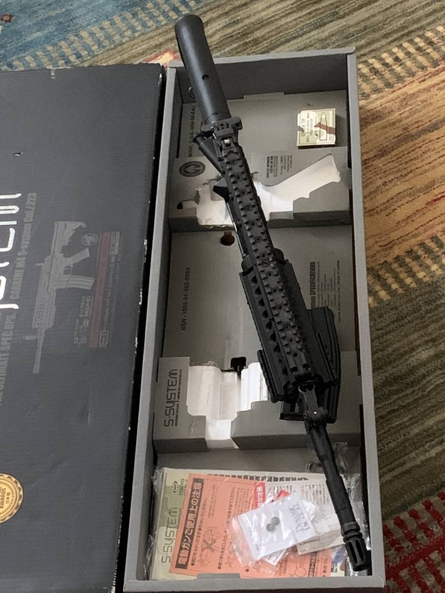 TOKYO MARUI THE ULTIMATE SPEC.OPS.CARBINE M4 S-system Cal./.223 東京マルイ ...
