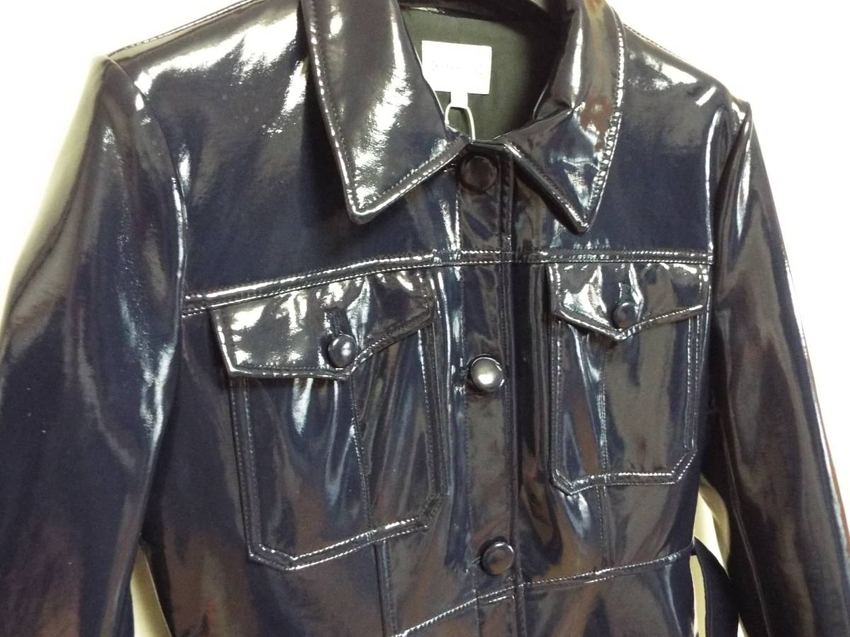 WAREHOUSE：パテント エナメル トレンチコート(Lサイズ)｜売買されたオークション情報、yahooの商品情報をアーカイブ公開 - オークファン（aucfan.com）