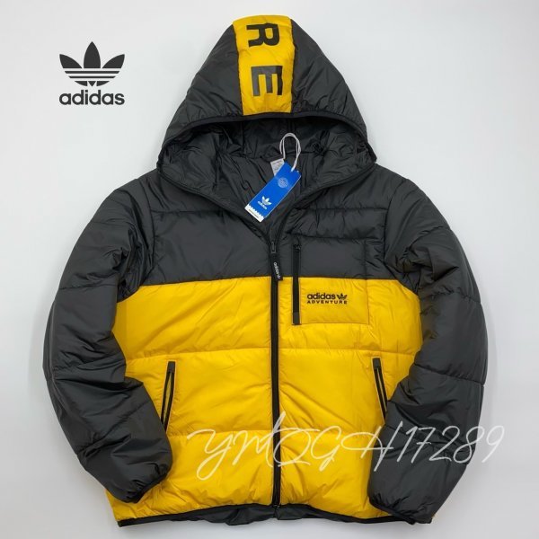 adidas originals アディダスオリジナルス アドベンチャー リバーシブル パファージャケット 定価18 700 H13573 黒 ...