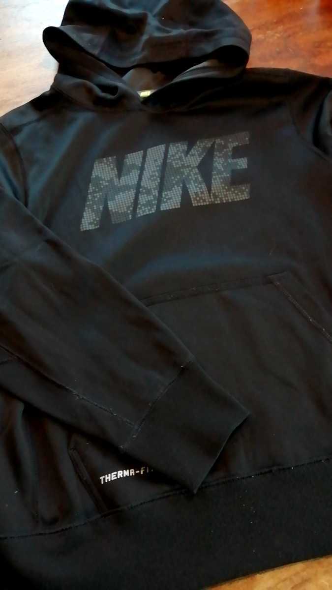 NIKE パーカ パーカー ジュニアM 145-155 ブラック fu22(140（135～144cm）)｜売買されたオークション情報、yahooの商品情報をアーカイブ公開 - オークファン ...