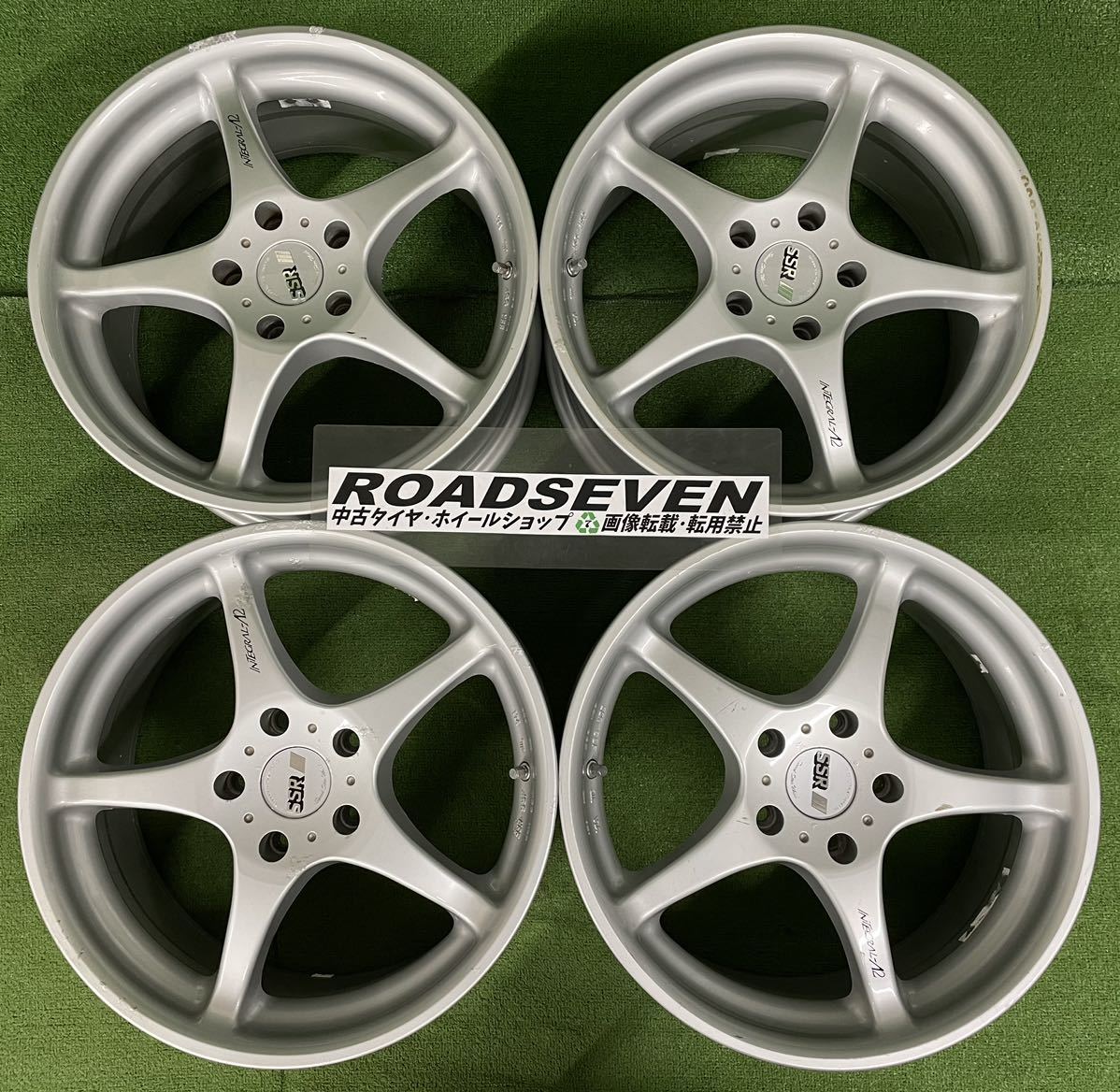 SSR INTEGRAL インテグラル A2 軽量 17インチ 114.3/5H 17×8J +45 PC的114.3 5穴 ハブ径:約73 ...