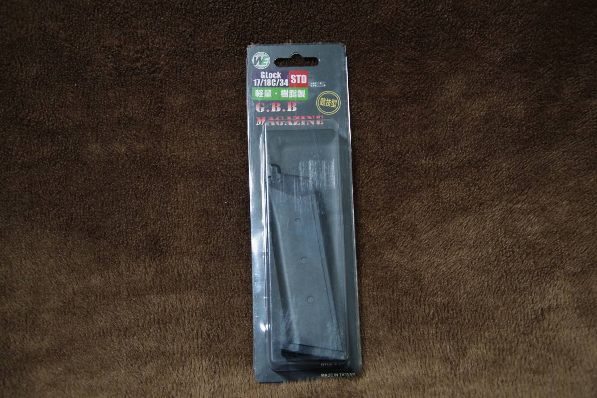 WE グロック 樹脂製 マガジン 最軽量 No.1 ガスブローバック WE-tech GLOCK 17 18 34(ガスガン)｜売買された ...