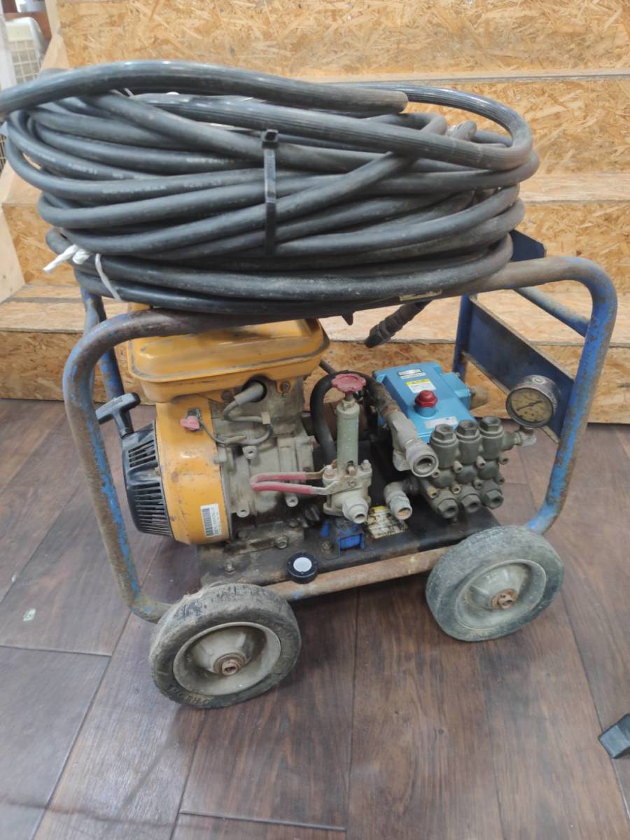 直接引取g10256 エンジン式高圧洗浄機 Robin EH17 台車 ホース付き ジャンク(高圧洗浄機)｜売買されたオークション情報 ...
