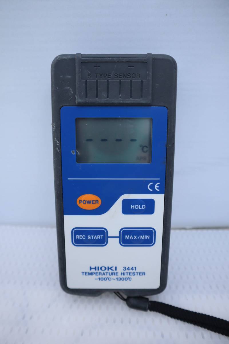 CB0186 K HIOKI 3441 ヒオキ デジタル温度計 温度センサー 本体のみ(環境測定器)｜売買されたオークション情報、yahooの ...