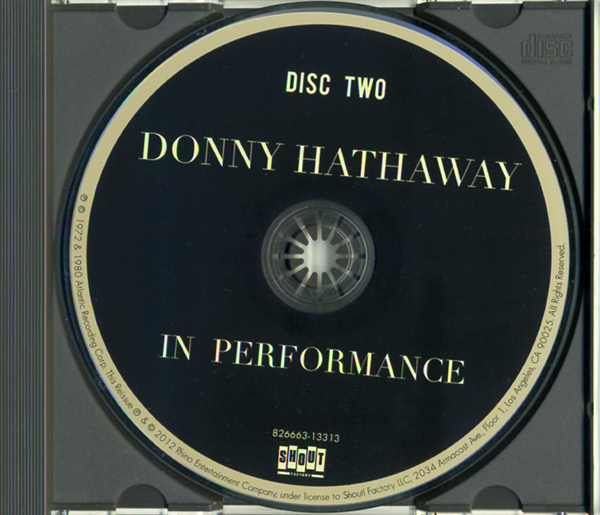 廃盤 ダニー ハサウェイ ライヴ STEVE HOFFMANマスタリング DONNY HATHAWAY LIVE + IN ...