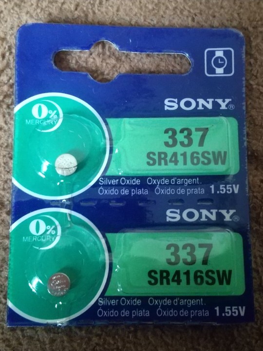 SR416SW 2個セット 時計用電池 SONY 337 送料84円(時計用電池)｜売買されたオークション情報、yahooの商品情報を ...
