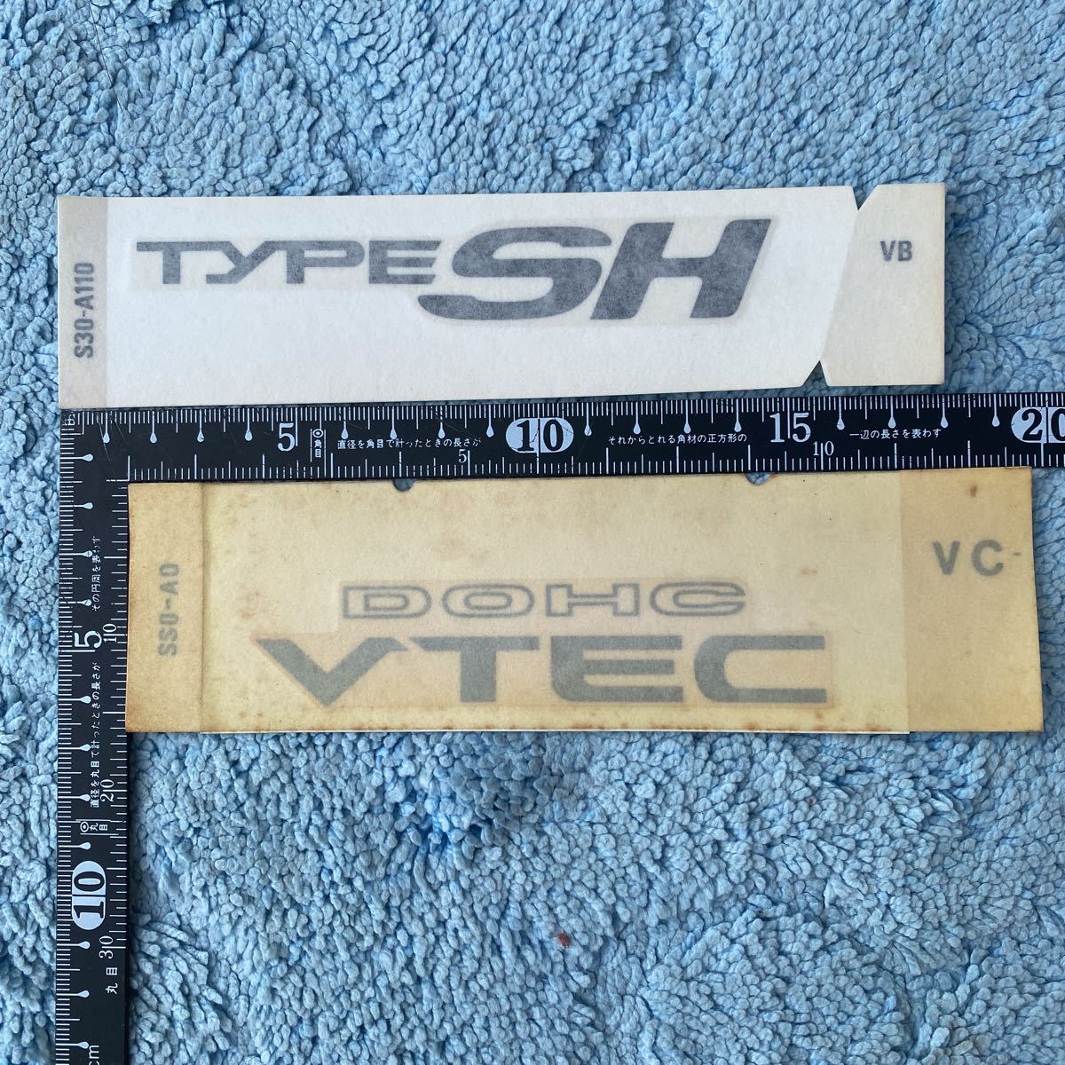 ホンダ TYPE SH DOHC VTEC シール ステッカー プレリュード輸出用(ホンダ)｜売買されたオークション情報、yahooの商品情報 ...