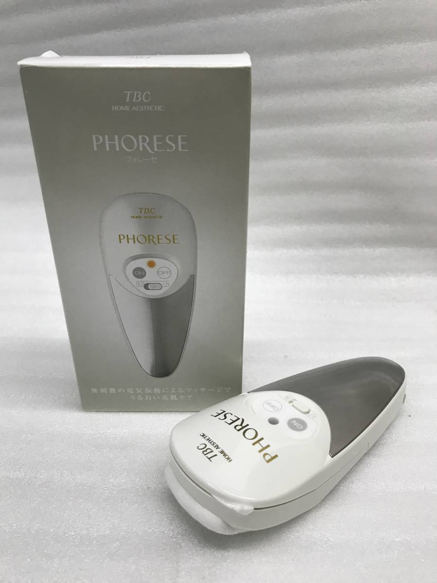 TBC PHORESE フォレーゼ 電気振動 うるおい美肌ケア 定形外300円発送可能 uu1213_3_3(フェイスケア)｜売買された ...