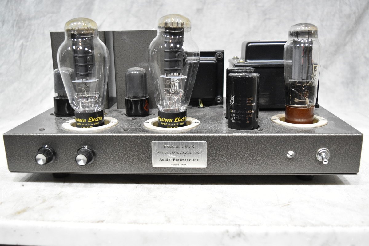 Audio Professor オーディオプロフェッサー Custom Made Power Amplifier kit 真空管アンプ LUX ...