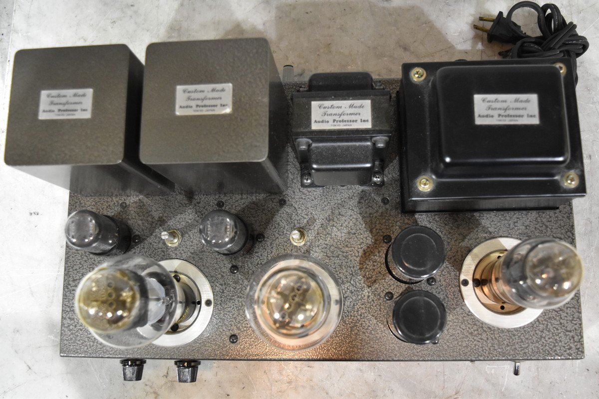 Audio Professor オーディオプロフェッサー Custom Made Power Amplifier kit 真空管アンプ LUX ...