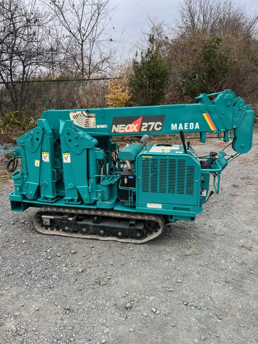 カニクレーン マエダ 5段ブーム MC-275Cユニック タダノ カートクレーン 2.52トン吊り の出品になります(建設機械、重機)｜売買さ ...