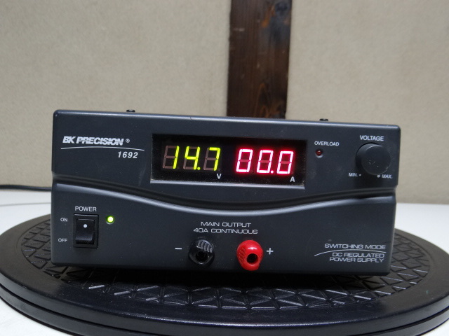 T9340 BK PRECISION model 1692 POWER SUPPLY 3-15VDC 40A 通電OK ジャンク(アクセサリ ...