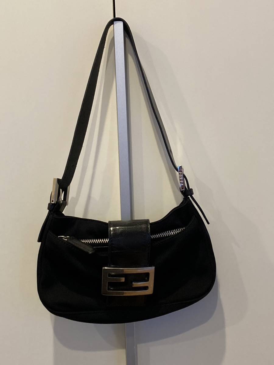 /FENDI/フェンディ/マンマバケット/ コットンジャージ /ワンショルダー/1219d(ショルダーバッグ)｜売買されたオークション情報 ...