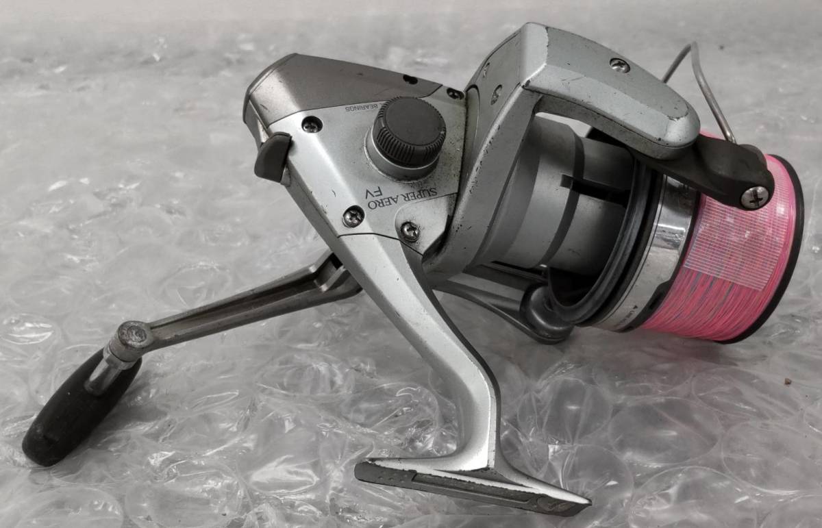 C256811 012 -25/MM3000 横浜 リール2点セット 釣り シマノ SHIMANO Bantam 20SG 赤糸 / SUPER AERO FV 3 BALL BEARINGS ...