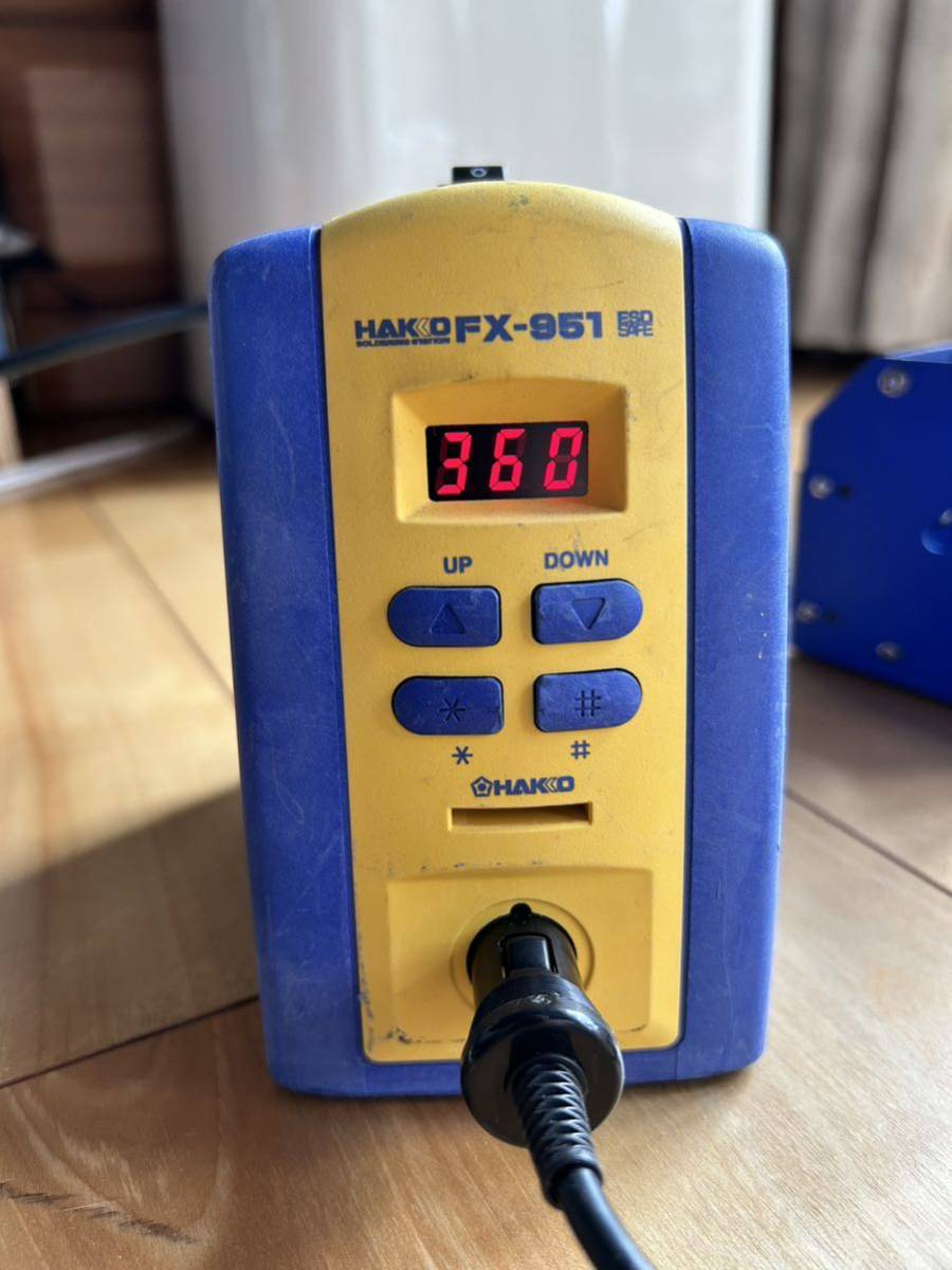 HAKKO 白光 はんだごて FX-951 FM-2028 T12-BCF3 デジタル小型温度調整式(はんだごて)｜売買されたオークション情報、yahooの商品情報をアーカイブ公開 ...