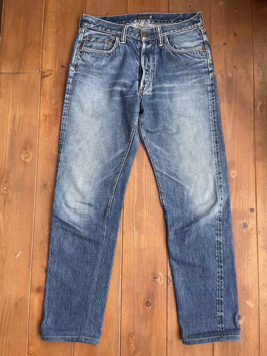 FULLCOUNT COLLECTIONフルカウントコレクション PD-010 W30 赤耳 シングルステッチ ボタンフライ ヴィンテージ加工(ジーンズ)｜売買されたオークション情報 ...