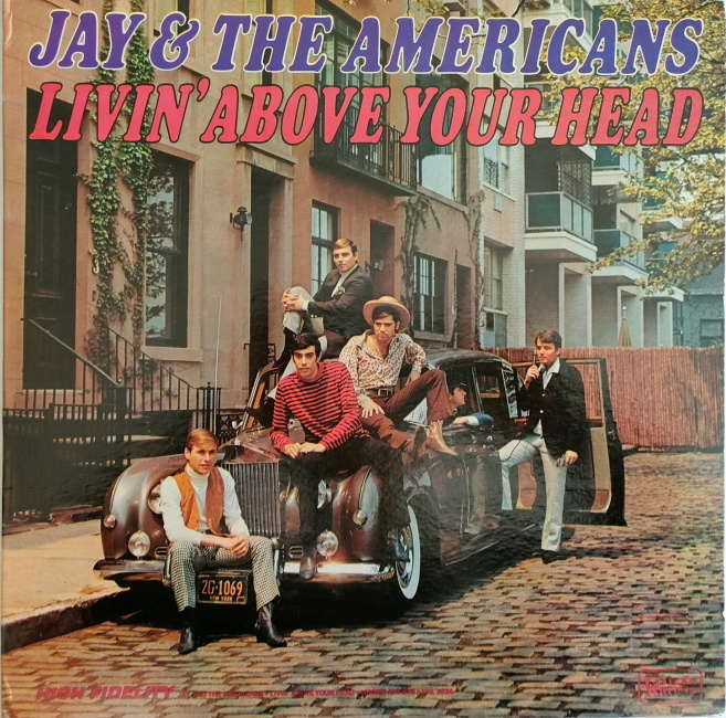 Jay & The Americans 美盤 US盤 Soft Rock LP Livin' Above Your Head UA UAL ...
