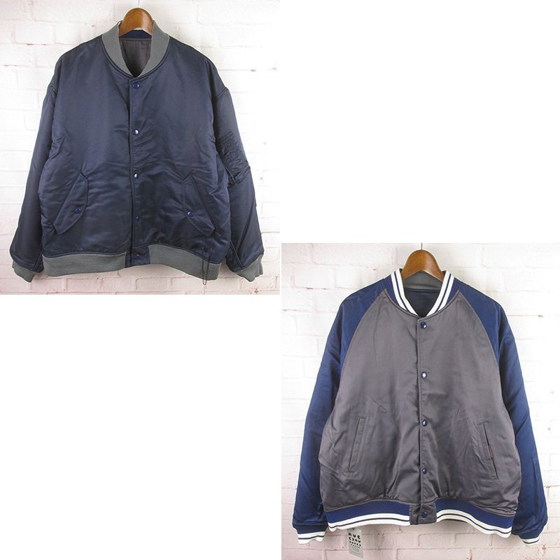 LFJ20828 CC21 シーシーツーワン CONTROLLED COMMODITY TWENTYONE スタジャン リバーシブル M(M ...