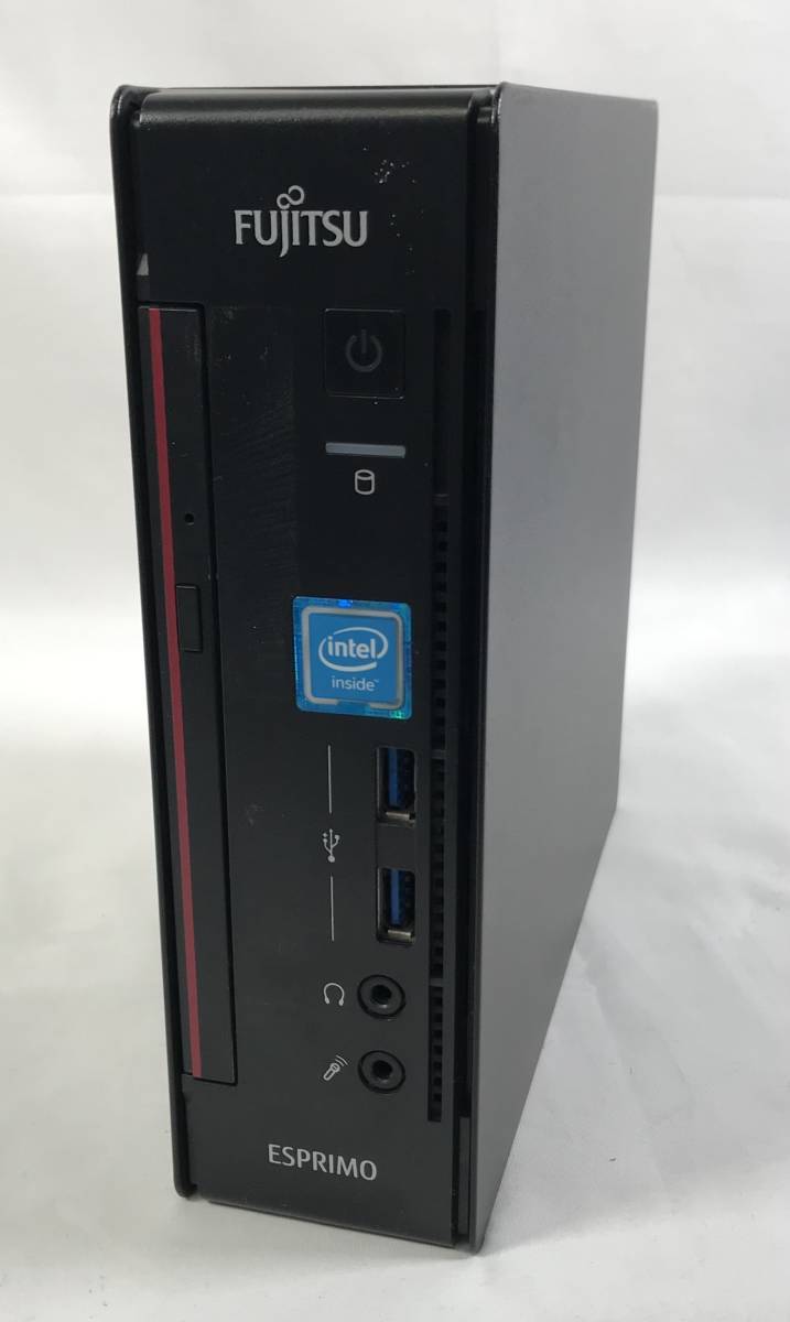 S5011023 FUJITSU ESPRIMO Q556/M 元々intel inside搭載 1点 DVDドライブ付き 通電OK 本体のみ ...