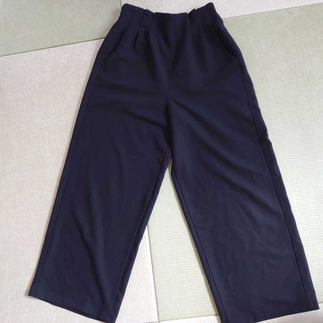 GLOBAL WORK グローバルワーク 160 黒 ワイドパンツ(160（155cm～）以上)｜売買されたオークション情報、yahooの商品情報をアーカイブ公開 - オークファン ...