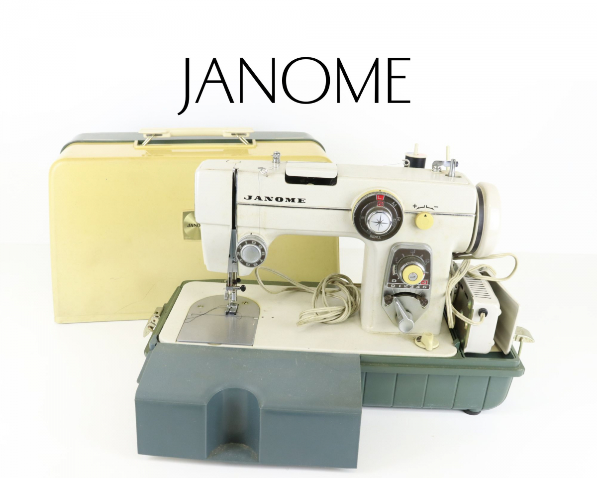 JANOME MODEL 680 ジャノメ 家庭用 ミシン ハンドクラフト 手工芸 ケース付き 010IBFK49(ジャノメ)｜売買された ...