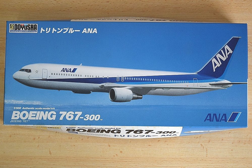 DOYUSHA ドウユウシャ 1/300 ボーイング 767-300 トリトンブルー ANA プラモデル B6TB(旅客機)｜売買された ...