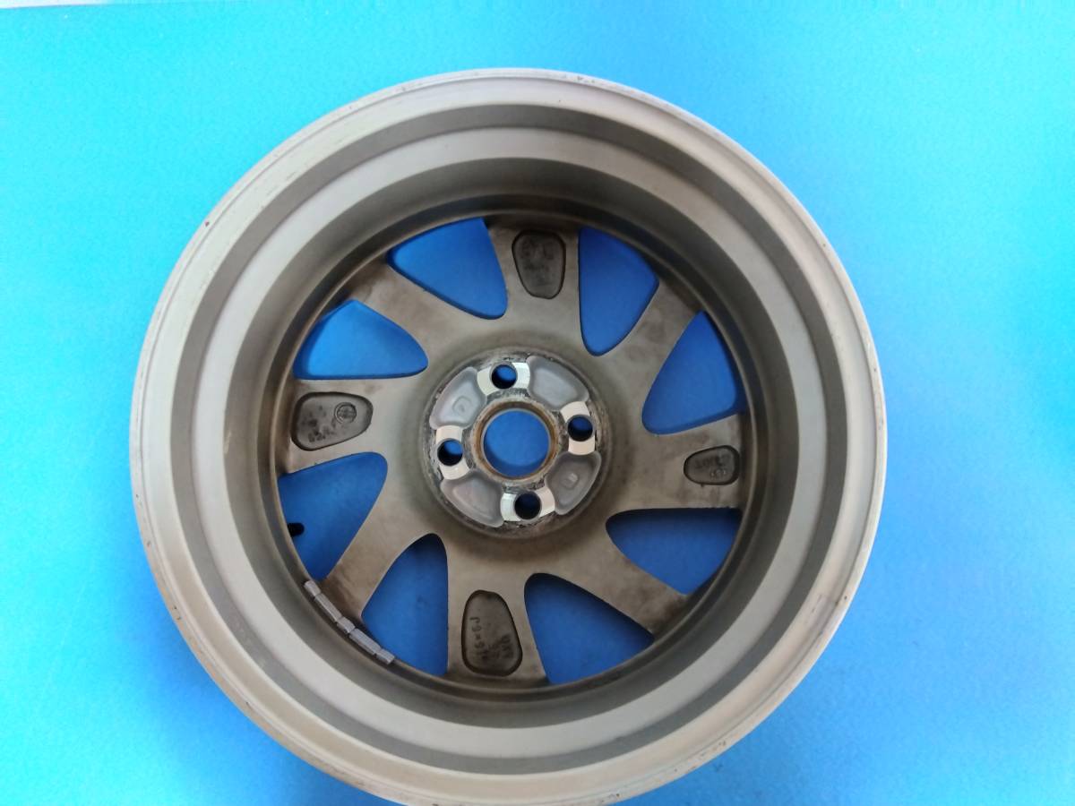 1本のみ/良品 トヨタ/TOYOTA アクア/AQUA 純正 アルミホイール 16インチ×6J/＋45/PCD100/4H 2302-06 ...