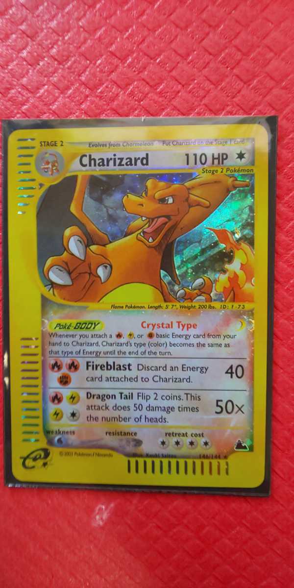 ポケモンカード pokmon trading card game Crystal Type Charizard リザードン クリスタルタイプ ...