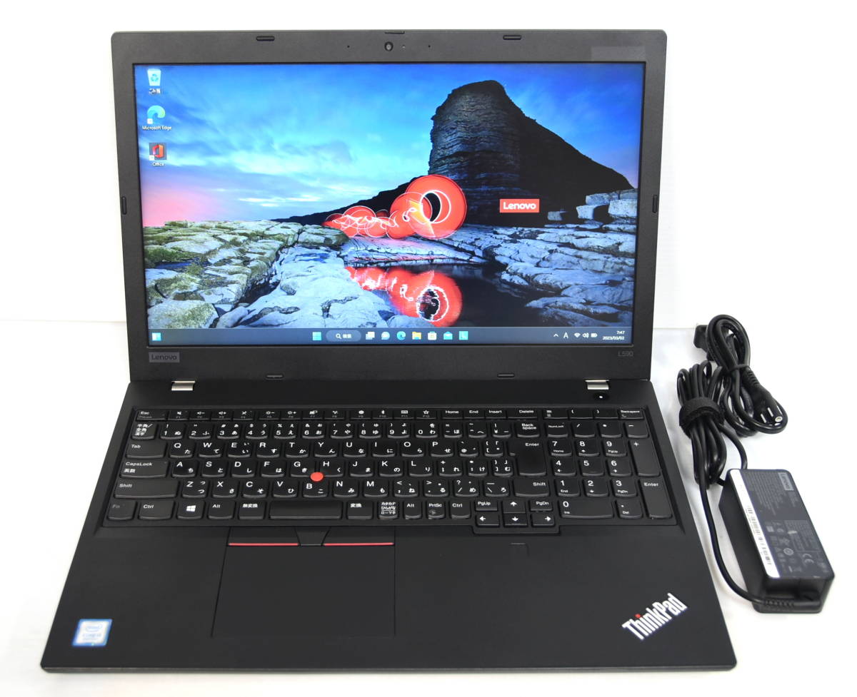 Lenovo ThinkPad L590 i5-8265U 1.6 3.9 GHz 8CPU/HDD 500GB/8GB/15.6W/無線 ...