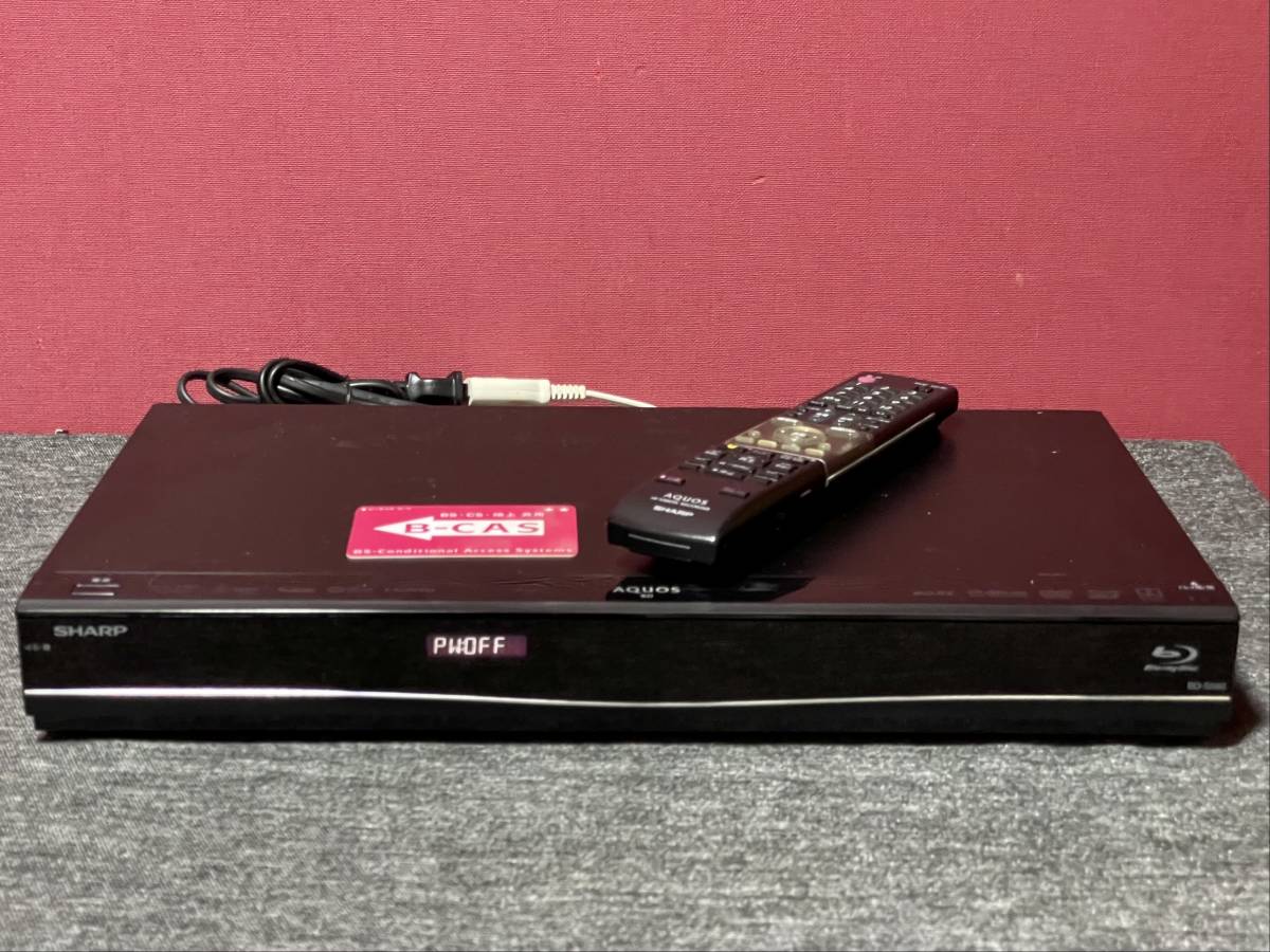 SHARP BD/DVDレコーダー プレイヤー BD-S580 500GBジャンク(シャープ)｜売買されたオークション情報、yahooの商品情報をアーカイブ公開 - オークファン（aucfan ...
