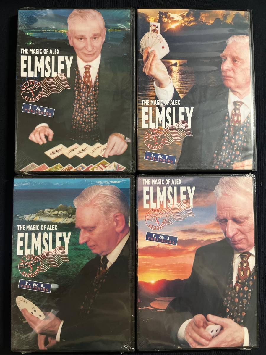 THE MAGIC OF ALEX ELMSLEY THE TAHOE SESSIONS アレックス エルムズレイ カードマジックDVD 全4 ...