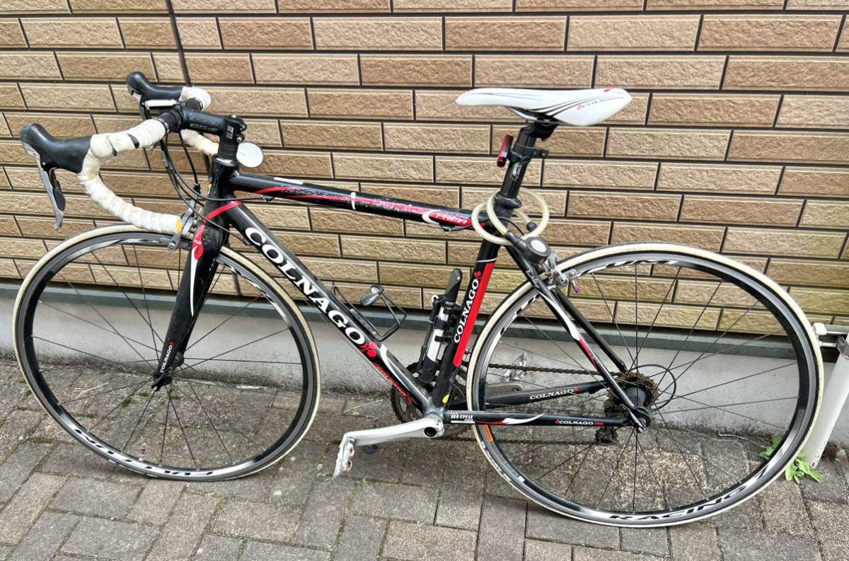 COLNAGO コルナゴ PRIMA プリマ ティアグラ カーボンフォーク ロードバイク SHIMANO105 622×15C 落札者都合 ...