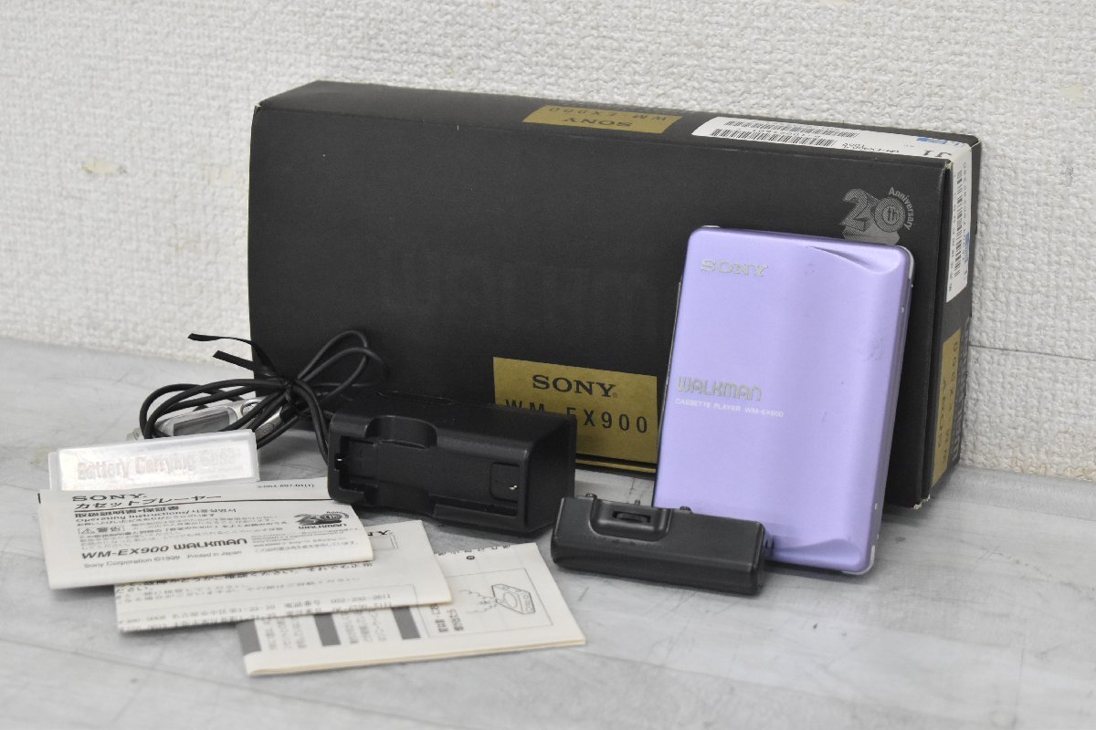 m3120 現状品 SONY ソニー カセットプレーヤー WALKMAN WM-EX900(再生専用)｜売買されたオークション情報、yahoo ...