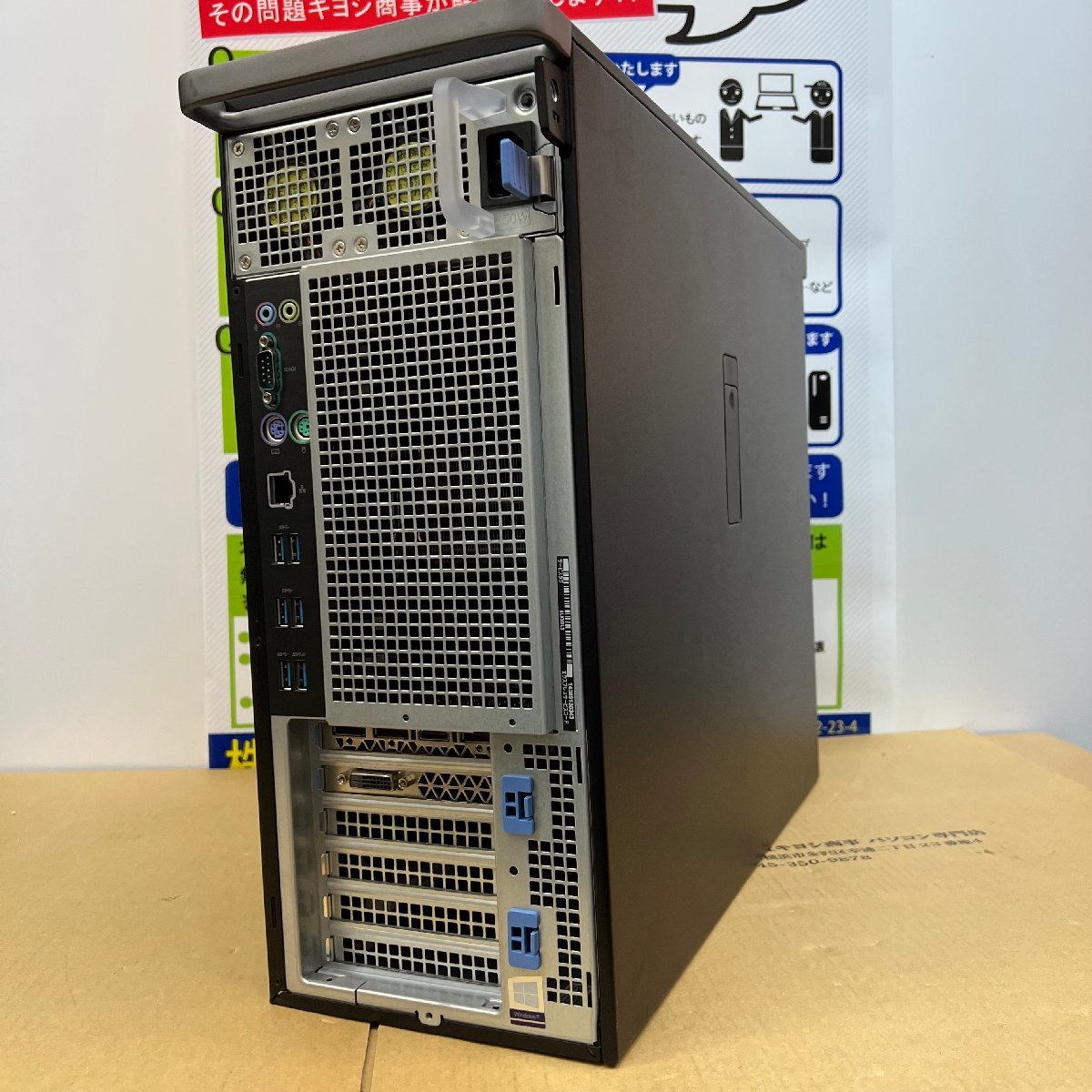 DELL Precision 7820 Tower intel Xeon W-2123 3.60GHz 大容量メモリ32GB NVMe512GB Windows10 NVIDIA ...