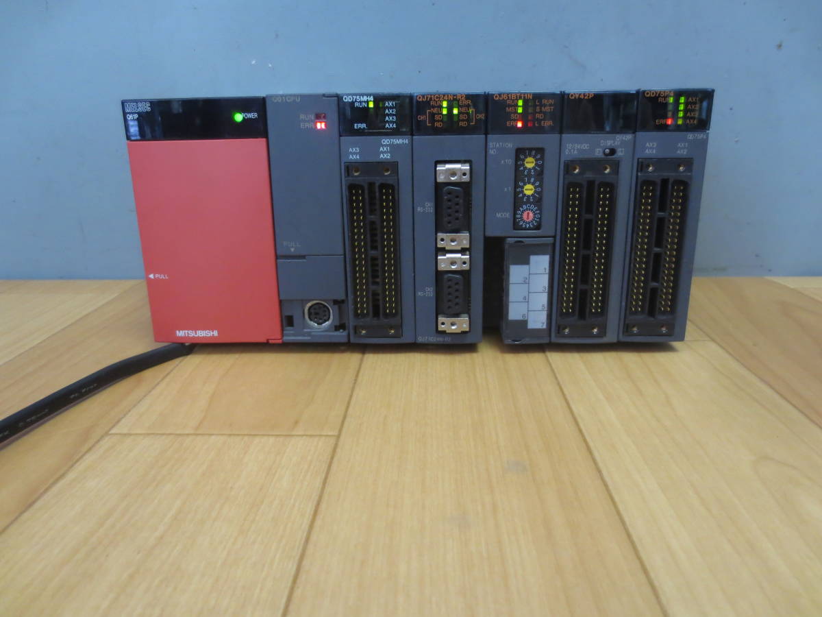 MITSUBISHI 三菱製シーケンサ PLC CPUユニット Q01CPU QD75MH4 QJ71C24N-R2 QJ61BT11N QY42P QD75P4 Q61P(その他)｜売買され ...