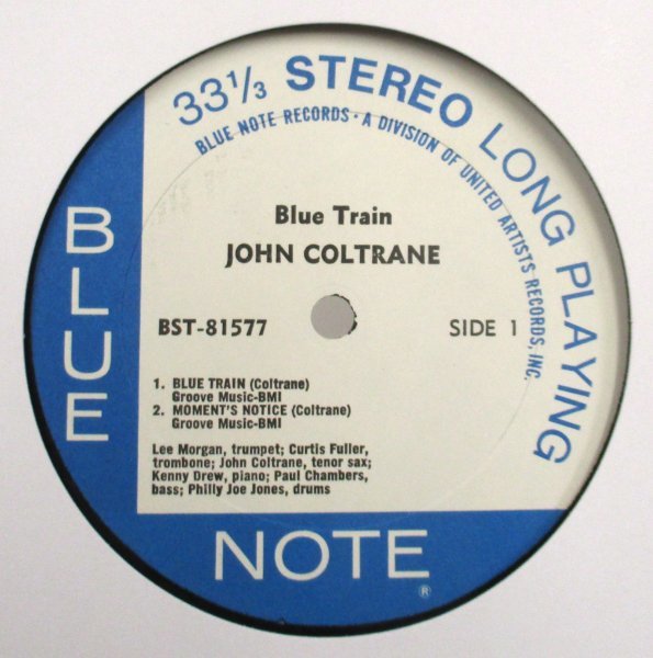 彡 JAZZ LP John Coltrane Blue Train US '71 Blue Note BST 81577 / RVG ...