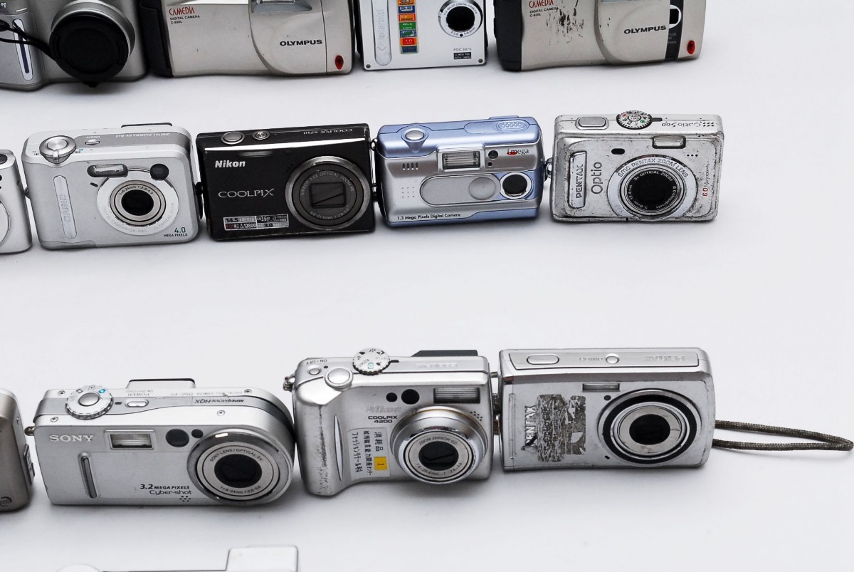 35個 まとめ売り Panasonic DMC-FZ30 /CASIO EX-P600 /FUJIFILM FinePix A800 ...