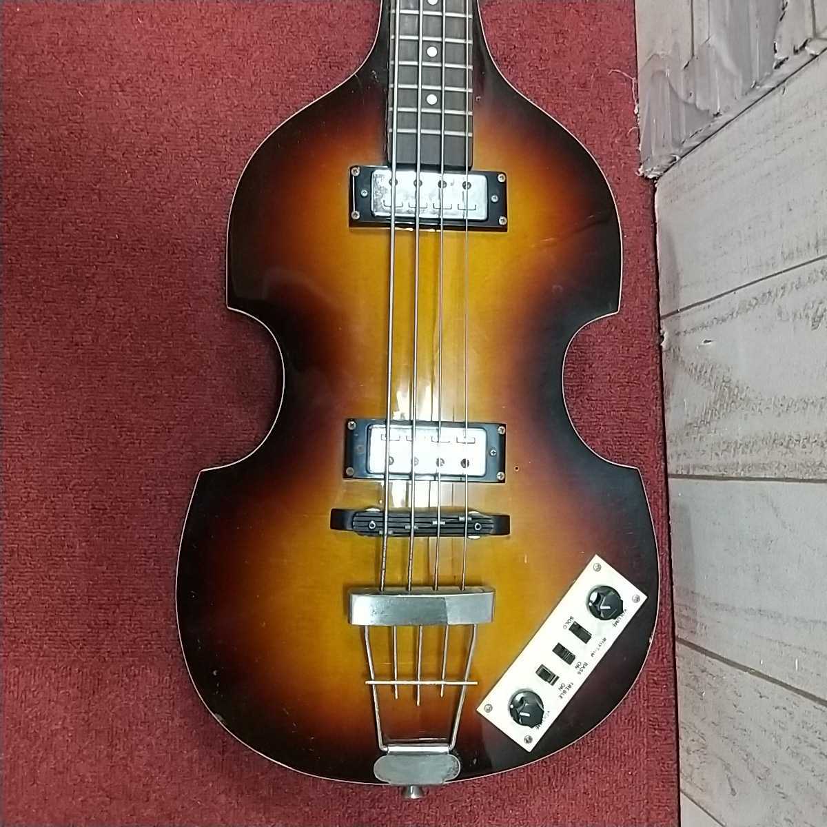 491同梱NG Hofner バイオリンベース HCT500/1 J SB ハードケース付き ヘフナー HCT500/1JSB エレキベース ...