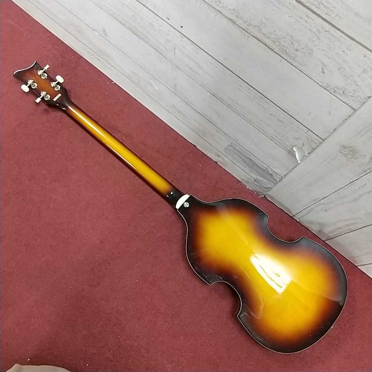 491同梱NG Hofner バイオリンベース HCT500/1 J SB ハードケース付き ヘフナー HCT500/1JSB エレキベース ...