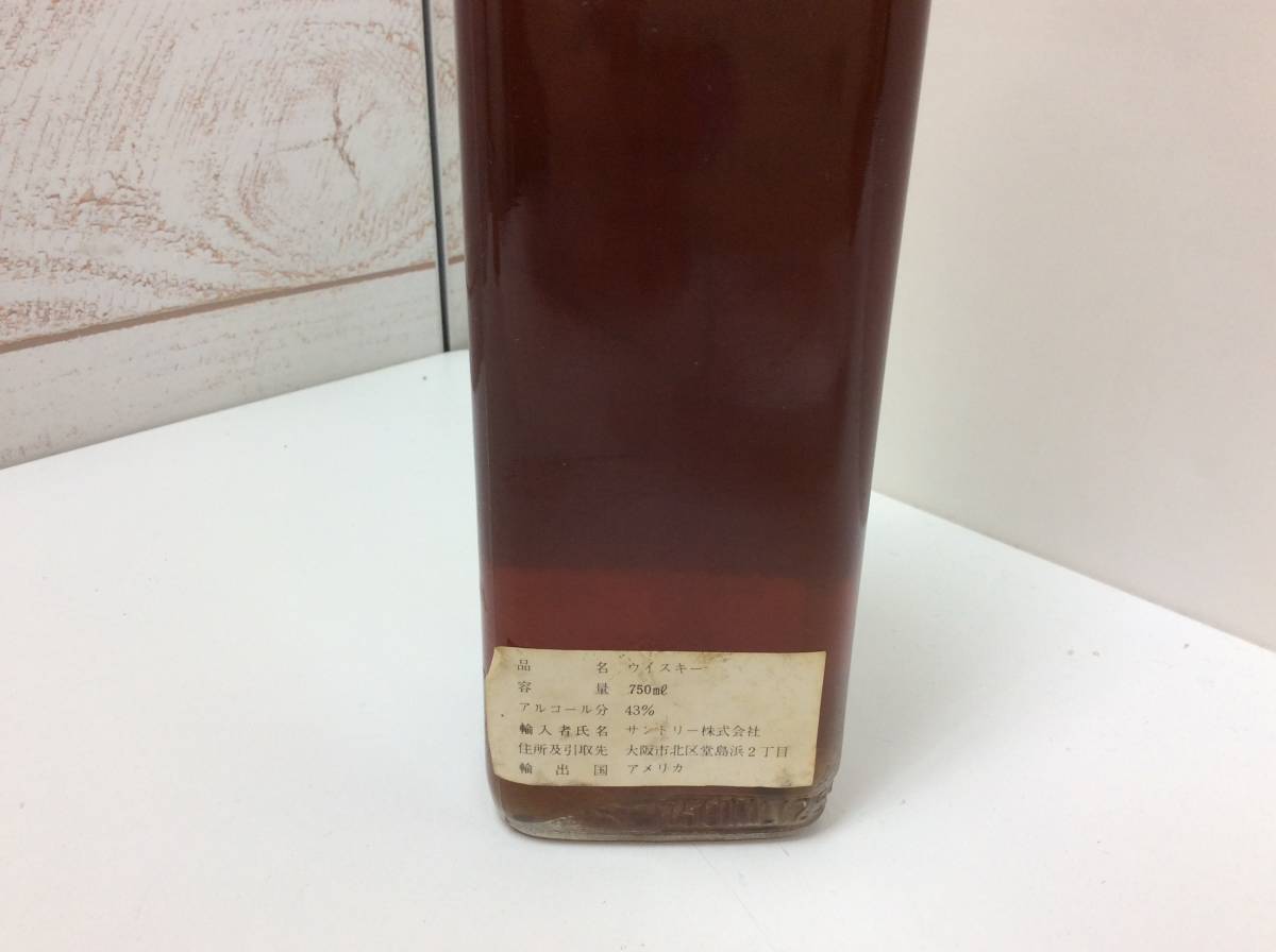 4975 古酒 未開栓 AAA ANCIENT AGE エンシェント エイジ 10年 BOURBON バーボン WHISKEY ウィスキー ...