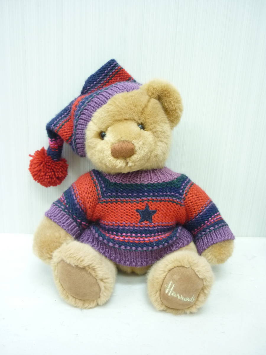 Harrods ハロッズ 2004 トーマス テディベア ベア くま ぬいぐるみ 高さ約23㎝(体長10cm - 30cm)｜売買されたオークション情報、yahooの商品情報をアーカイブ公開 ...